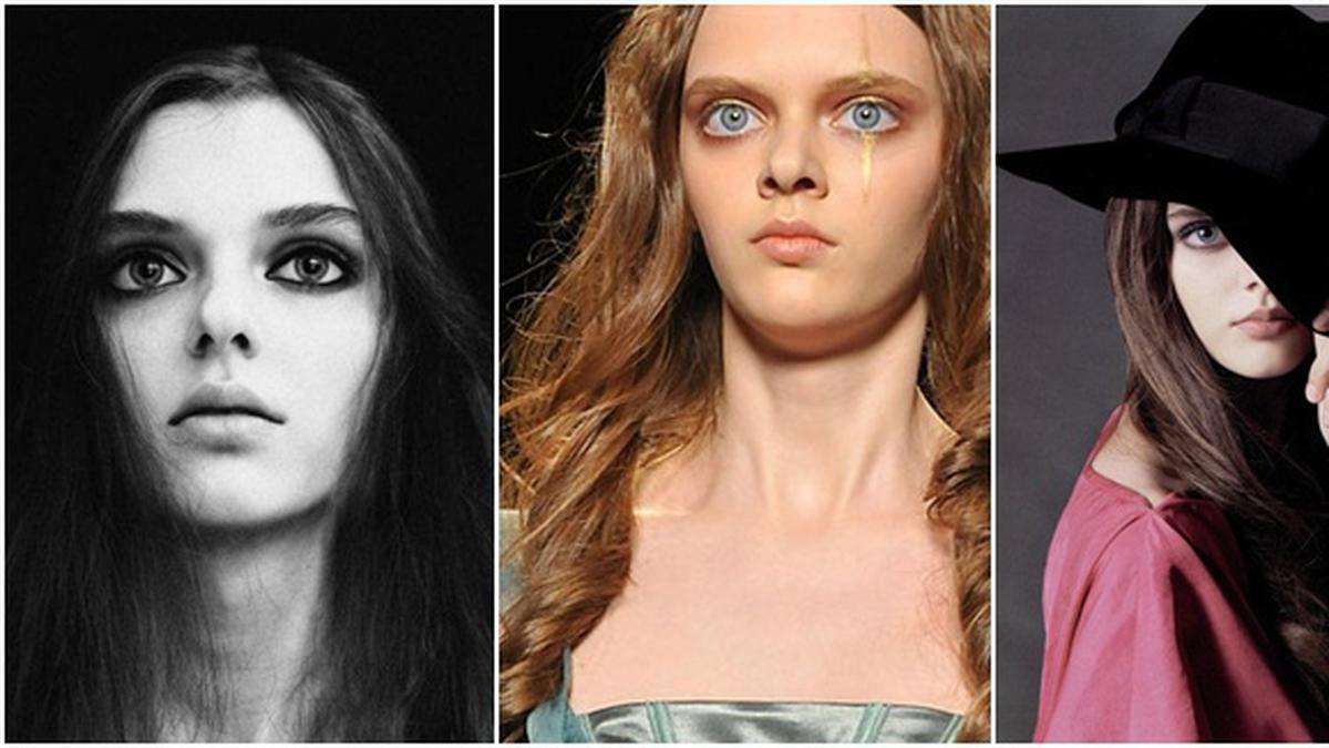 Masha Tyelna, Model Ukraina Bermata Terbesar di Dunia - Fashion Fimela.com