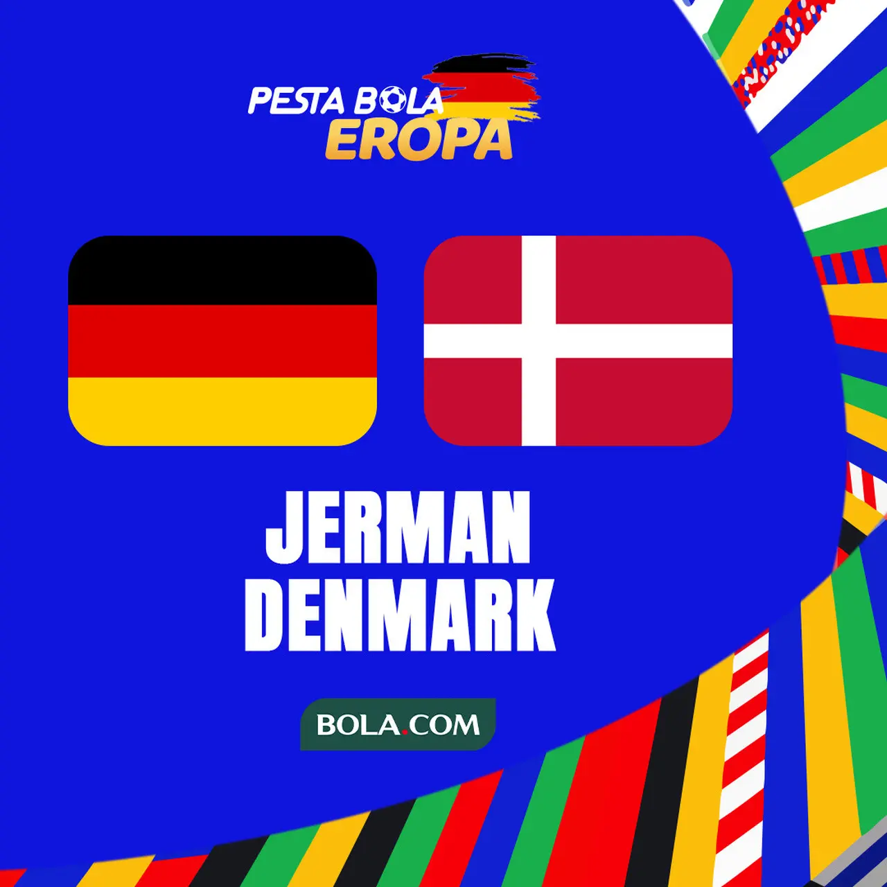 Sedang Berlangsung, Link Live Streaming 16 Besar Euro 2024: Jerman Vs ...