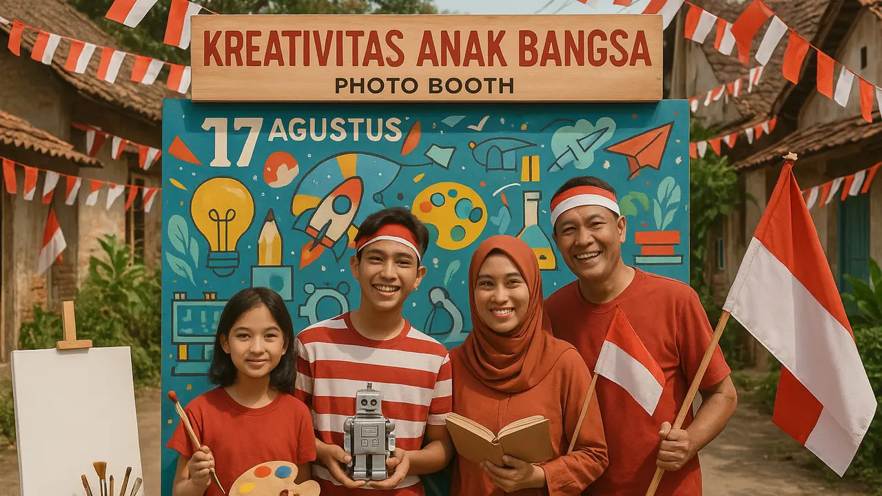 10 Desain Photo Booth 17 Agustus yang Cocok untuk Merayakan Hari ...