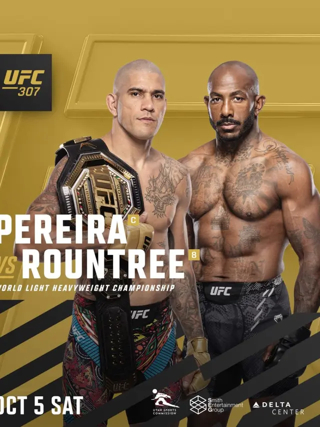 Persiapan Kontras Alex Pereira dan Khalil Rountree Jr Jelang Duel di ...