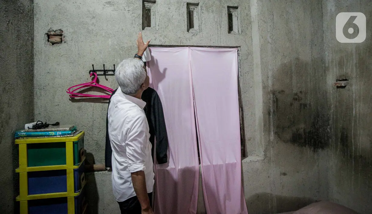 Saat Ganjar Pranowo Menginap di Rumah Guru Honorer - Foto Liputan6.com