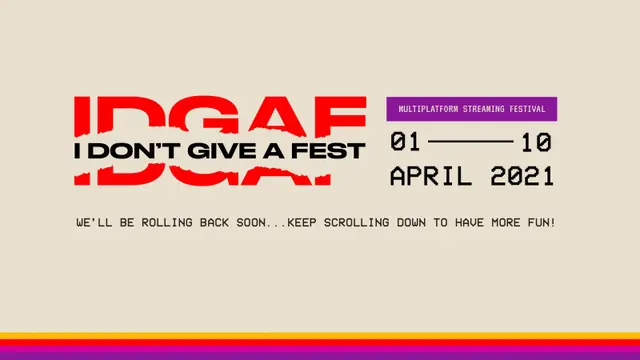 IDGAF Jadi Wadah Penikmat Seni Dalam Streaming Selama 10 Hari - ShowBiz ...