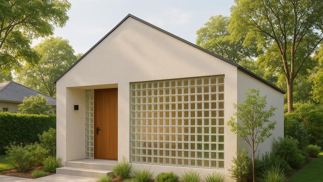 5 Model Fasad Rumah dengan Glass Block, Bikin Tampilan Unik dan Estetik