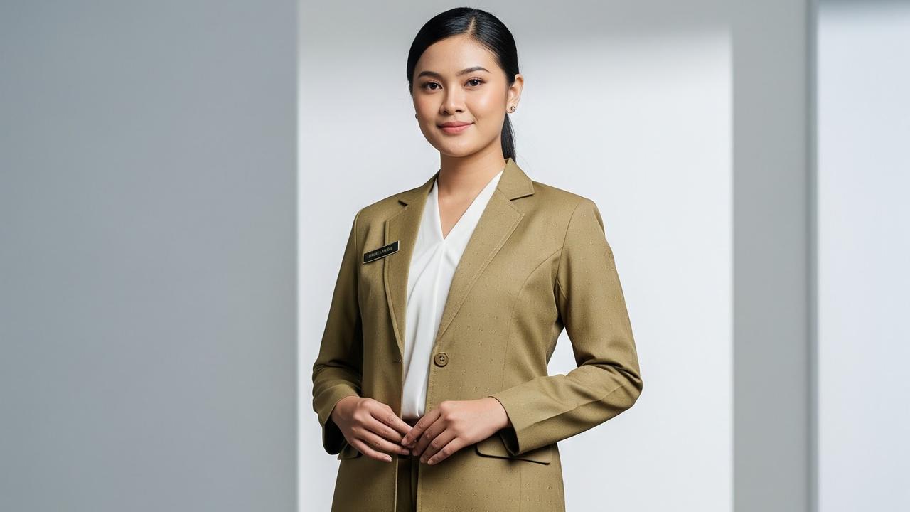 7 Model Baju Wanita Warna Keki, Cocok untuk Kerja atau Acara Formal