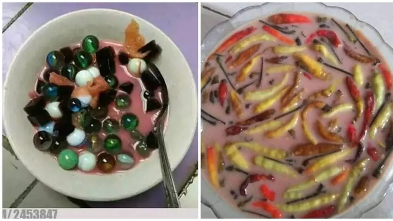 6 Potret Isian Es Buah Tak Biasa Ini Nyeleneh, Bikin Enggak Jadi Haus ...