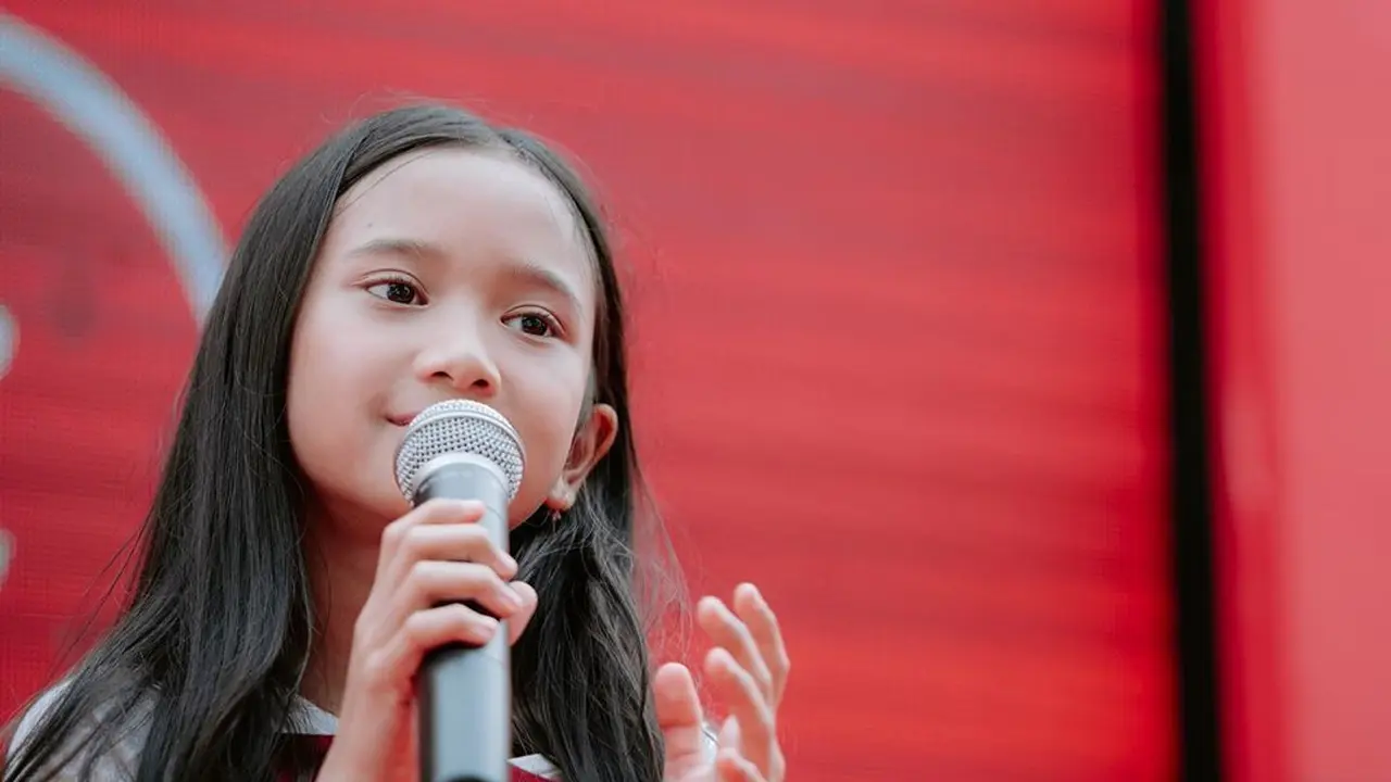 7 Potret Abbey Ibrahim, Putri Baim dan Artika yang Jadi Penyanyi Cilik ...
