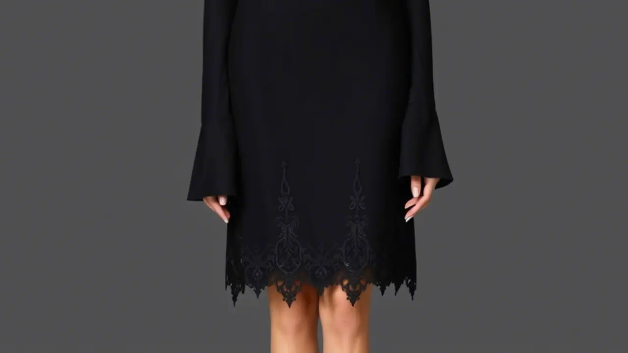 10 Inspirasi Baju Dress Warna Hitam untuk Gala Dinner, Tampil Modis dan ...