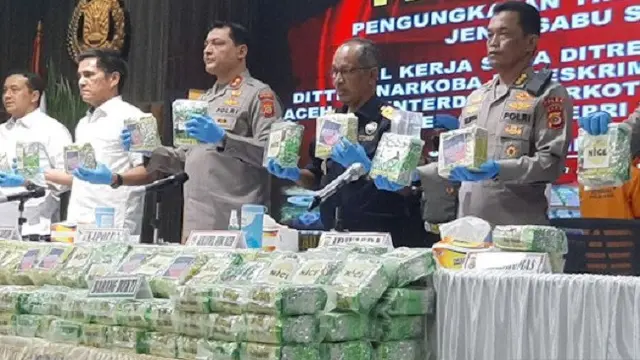 4 Karung Goni Narkoba Asal Malaysia Diselundupkan Lewat Selat Malaka ...