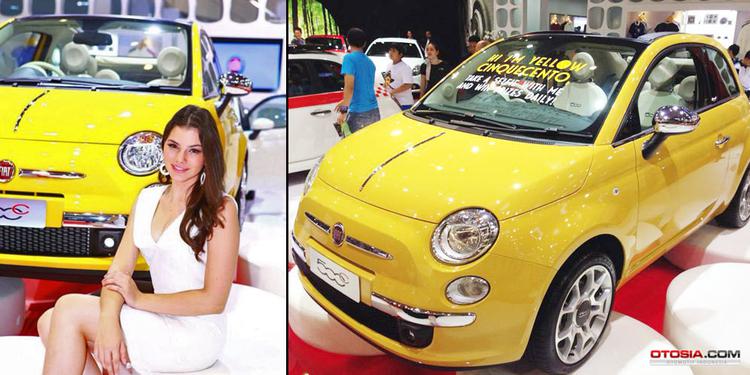 Berselfie Ria Bareng Si Mungil Fiat Cinquecento - Berita Otosia.com