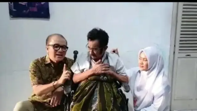 Tantowi Yahya dan Ikke Nurjanah Jenguk Pedangdut Legendaris Hamdan ATT, Berikut Kondisi ...