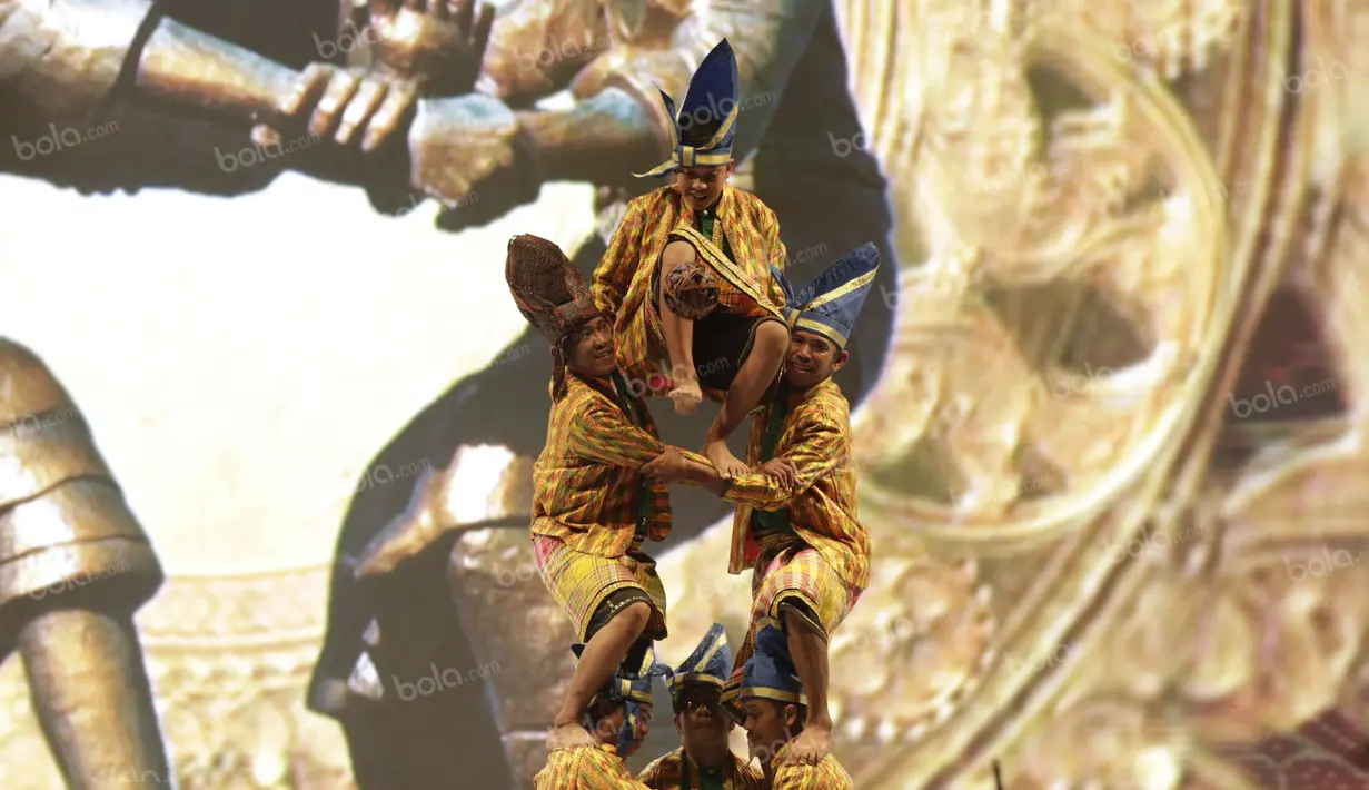 Diwarnai Hujan, TAFISA Games 2016 Resmi Dibuka - Foto Bola.com