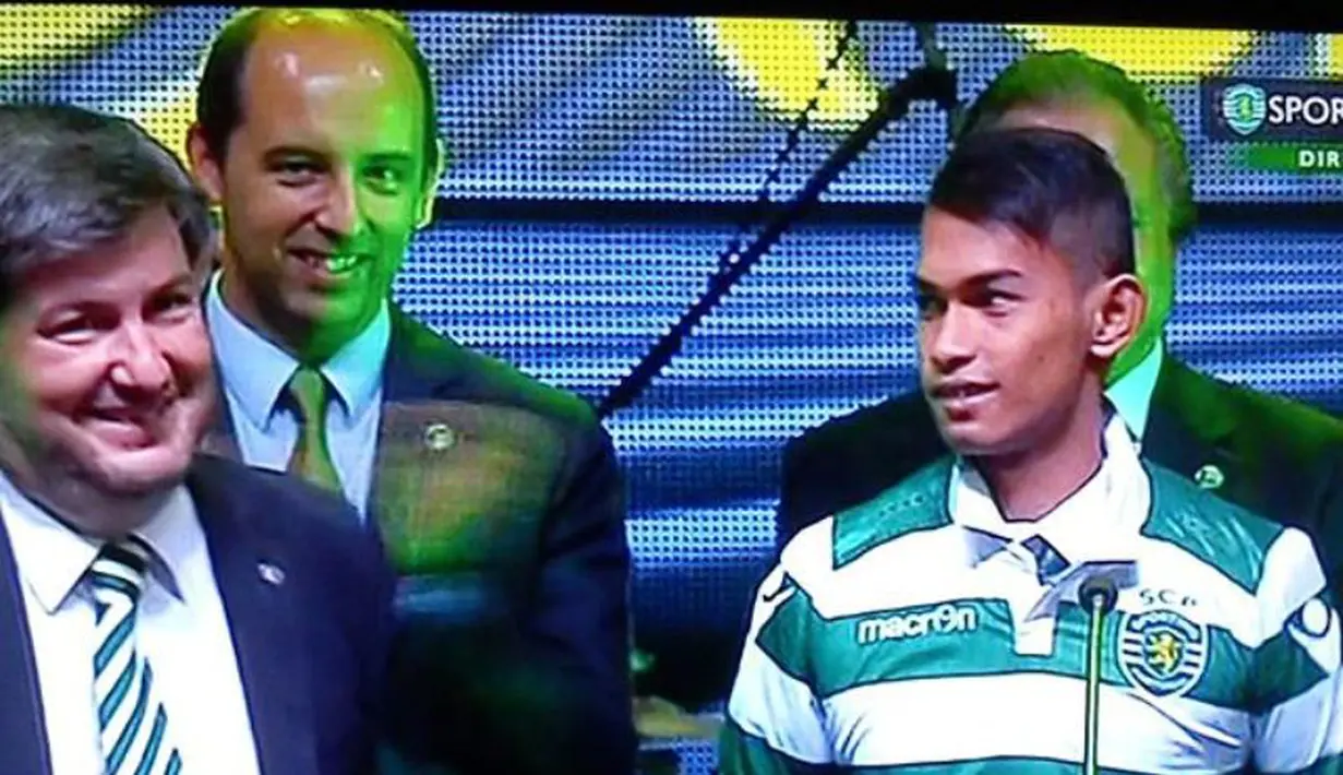 Martunis, Tsunami, CR7, dan Mimpi di Sporting Lisbon - Foto Bola.com