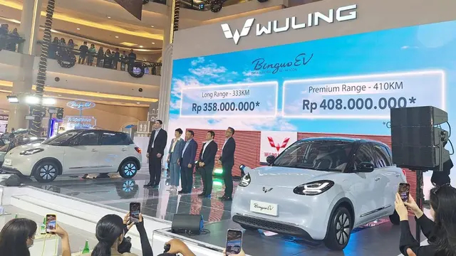 Harga Resmi Wuling Binguo EV Mulai dari Rp 358 Juta - Otomotif Liputan6.com