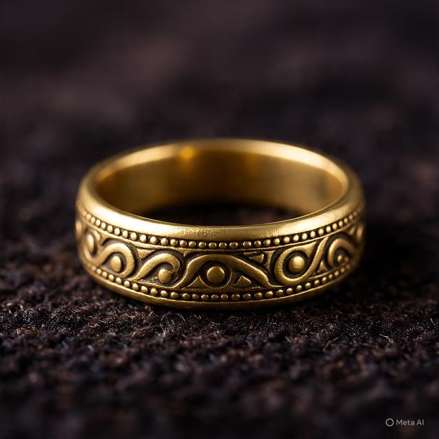 6 Model Cincin Emas Motif Ukiran Suku yang Wajib Dimiliki, Sentuhan ...