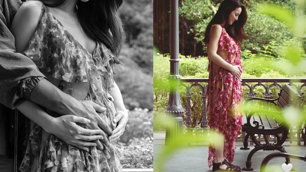 6 Potret Julie Estelle Umumkan Hamil Anak Pertama, Pamer Baby Bump ...