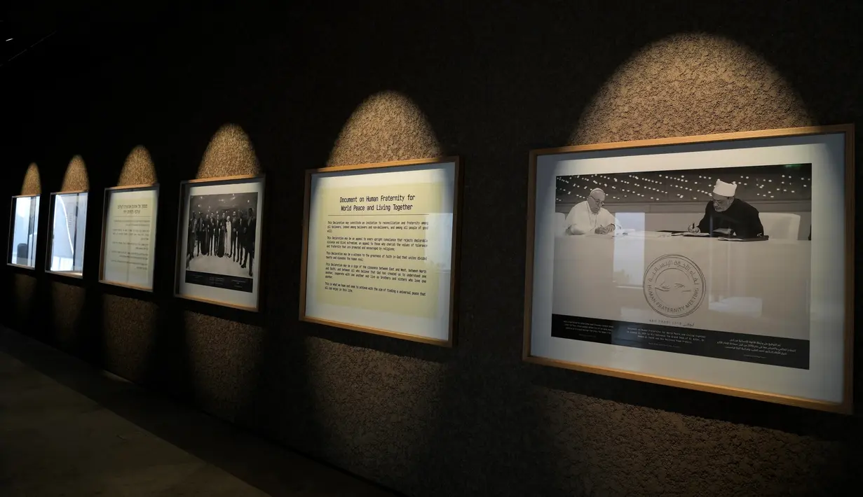 Abrahamic House, Rumah Ibadah untuk Tiga Agama di UEA - Foto Liputan6.com