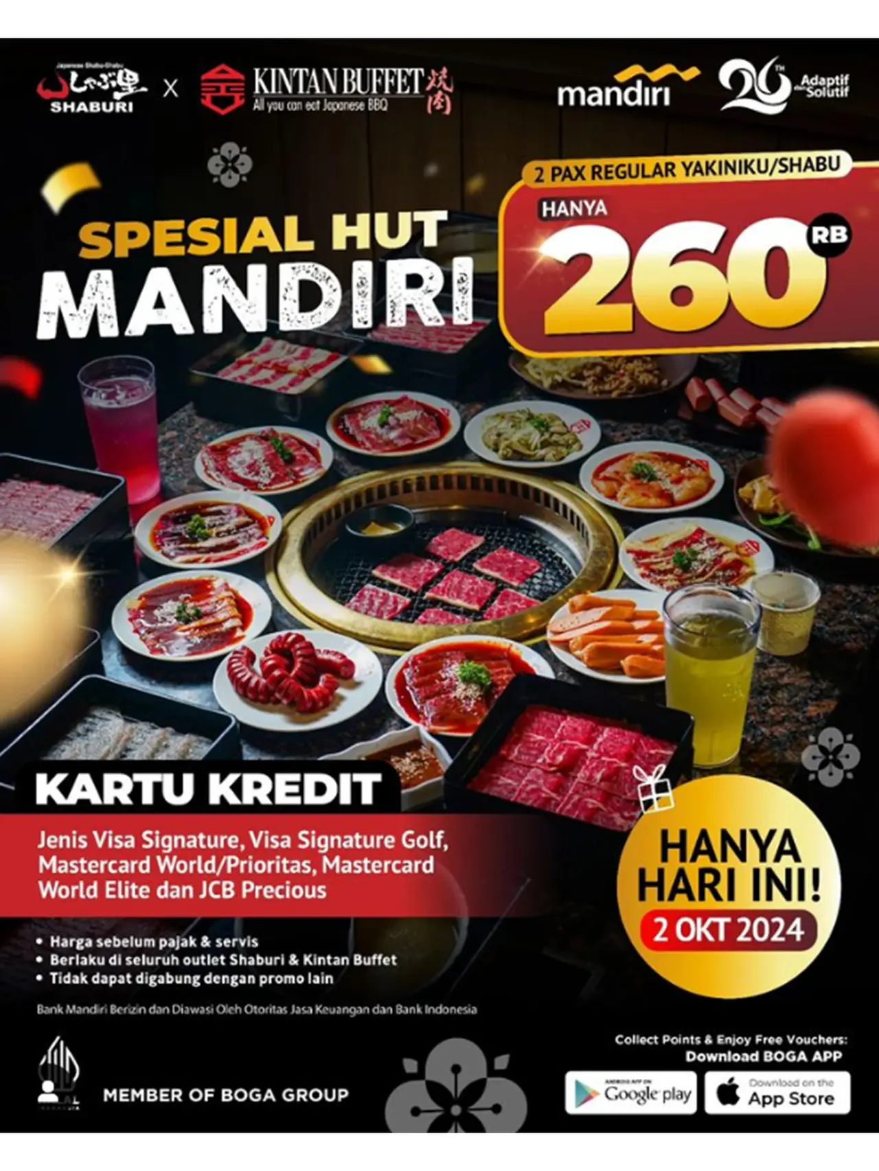 Promo Serba 26 Bank Mandiri! Saatnya Borong Belanjaan dan Cicipi ...