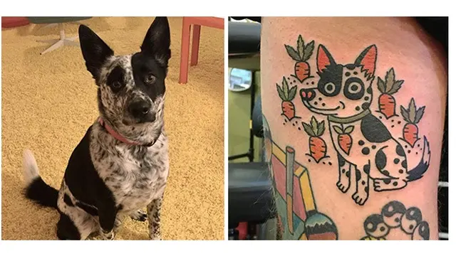 6 Potret Tato Terinspirasi dari Ekspresi Hewan Ini Lucu, Jadi Unik dan ...