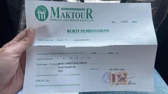 Unggah Foto Pembayaran Biro Perjalanan, Ivan Gunawan Siap Naik Haji Mei ...