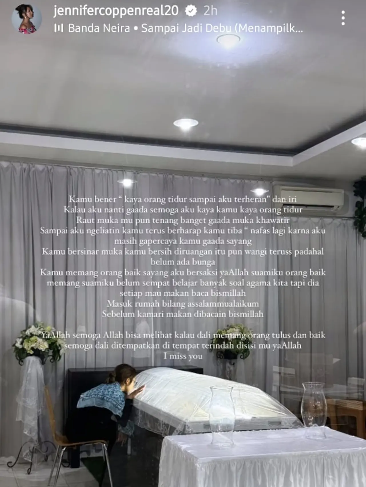 Jennifer Coppen Terharu Lihat Kondisi Dali Wassink Saat Disemayamkan ...