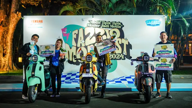 Fazzio Modifest 2024 Singgahi Yogyakarta, 60 Skutik Modifikasi Adu ...