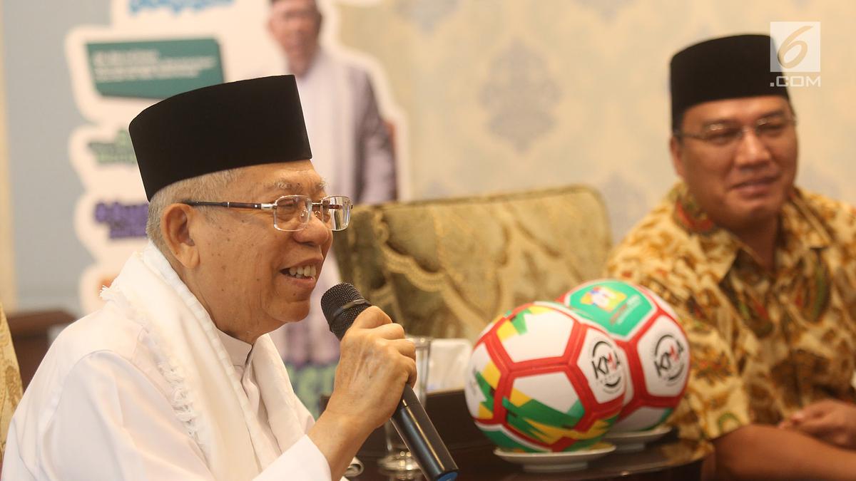 Ma'ruf Amin Pasang Target Unggul 20 Persen dari Prabowo-Sandi di Jabar