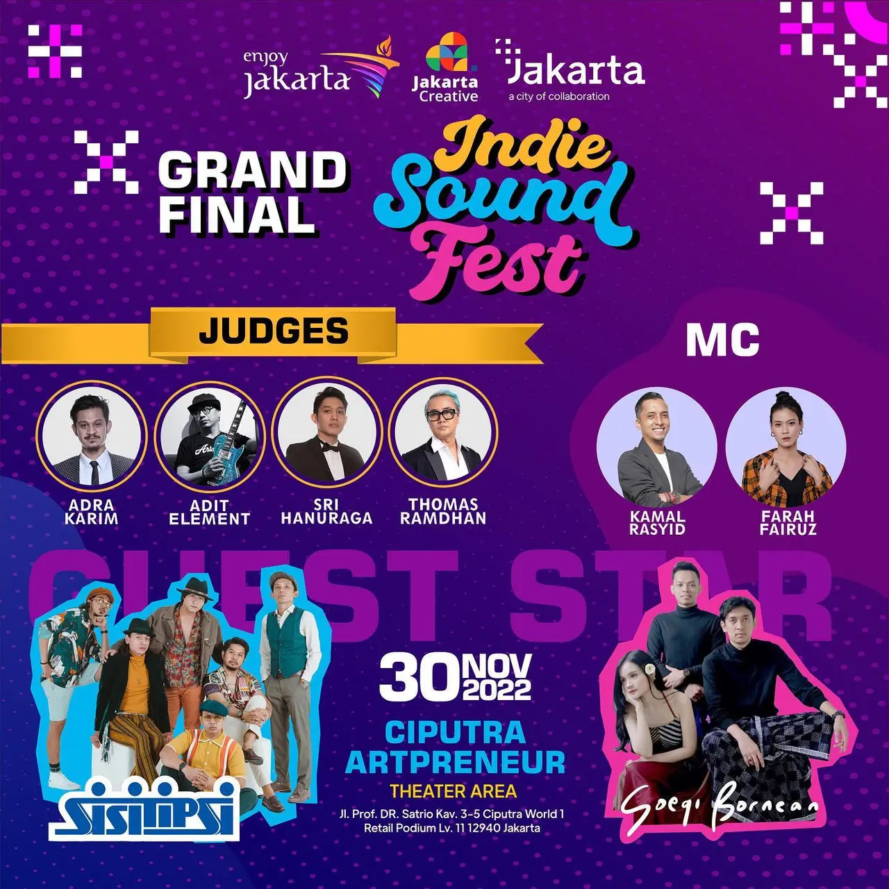 Indie Sound Fest 2022 Telah Miliki Juara, Penampilan Para Finalis ...