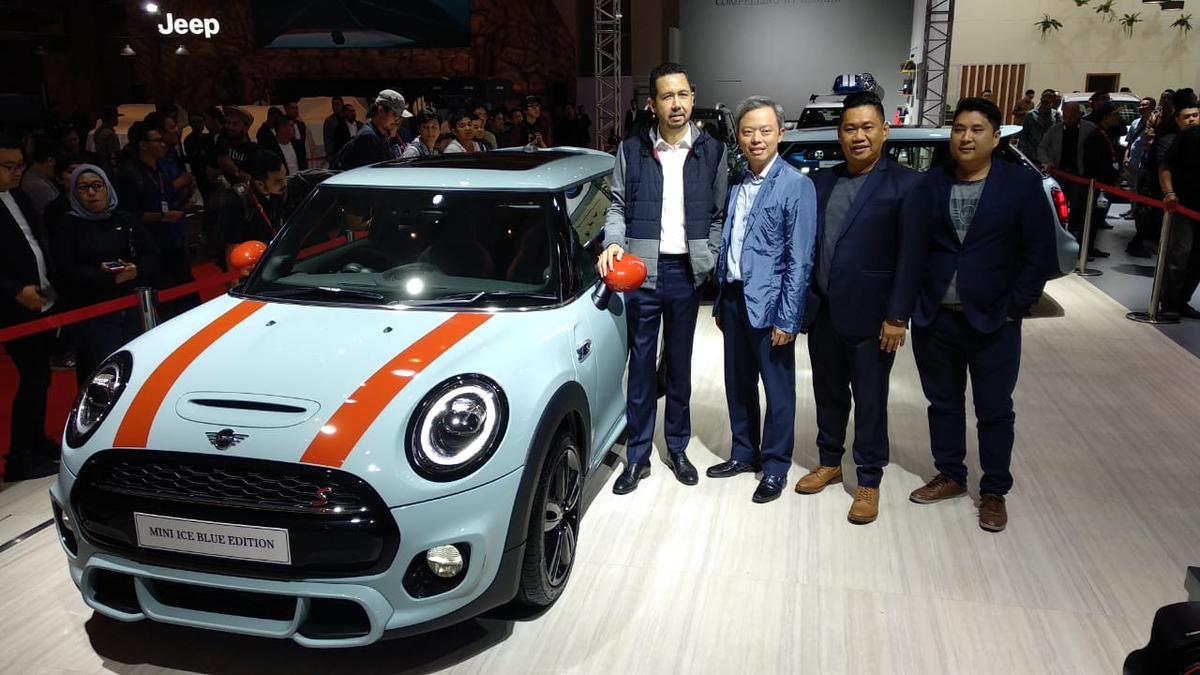 New MINI Ice Blue Edition Meluncur di IIMS 2019, Jumlahnya Terbatas - Otomotif Liputan6.com