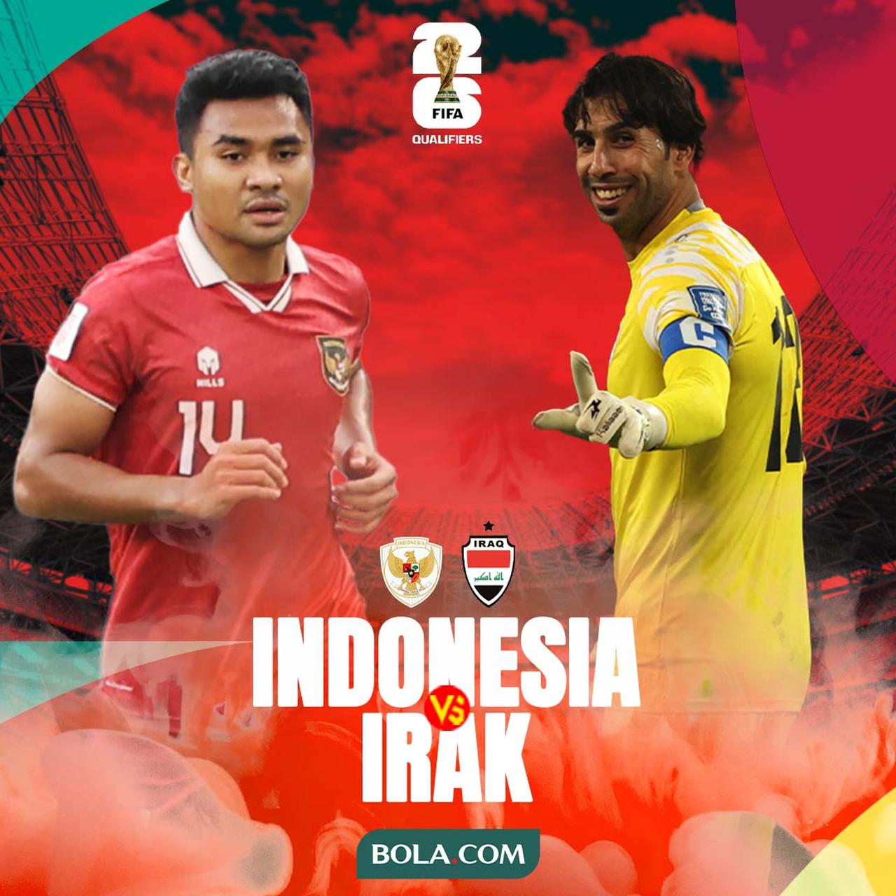 Perang Kapten Timnas Indonesia Vs Irak di Kualifikasi Piala Dunia 2026 ...
