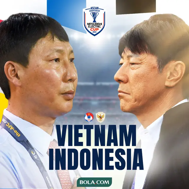 Duel Pelatih Vietnam vs Timnas Indonesia di Piala AFF 2024: Pertemuan Perdana Kim Sang-sik dan ...