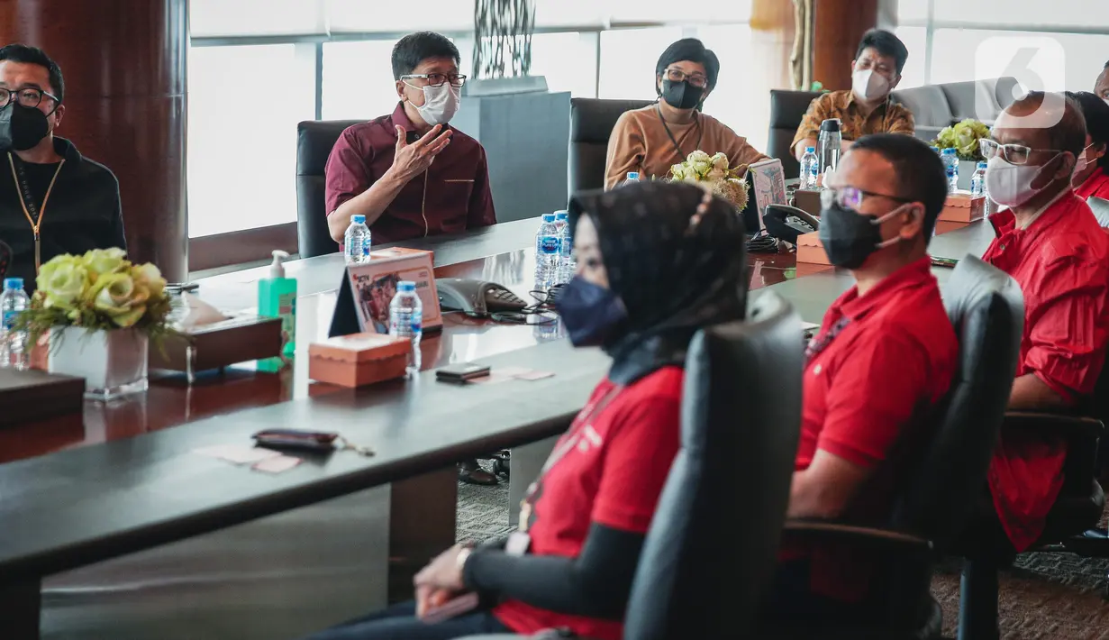 FOTO: Kunjungan Indihome ke Emtek Group - Foto Liputan6.com