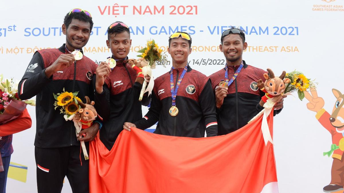 Rowing Indonesia Sabet Juara Umum di SEA Games 2021, Bukti Pembinaan ...