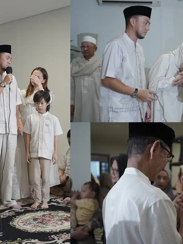10 Potret Ananda Omesh dan Dian Ayu Pamitan Berangkat Haji 2025, Penuh ...