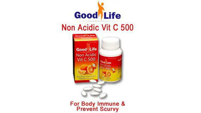 Good Life Non Acidic Vit C 500, Untuk Imunitas Tubuh - Parenting Fimela.com