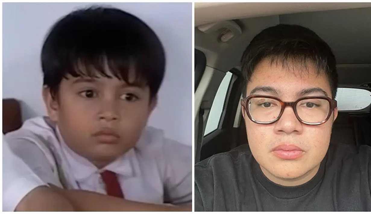 Potret Masa Kecil Vs Kini Pemain Sinetron Lawas Eneng dan Kaos Kaki ...