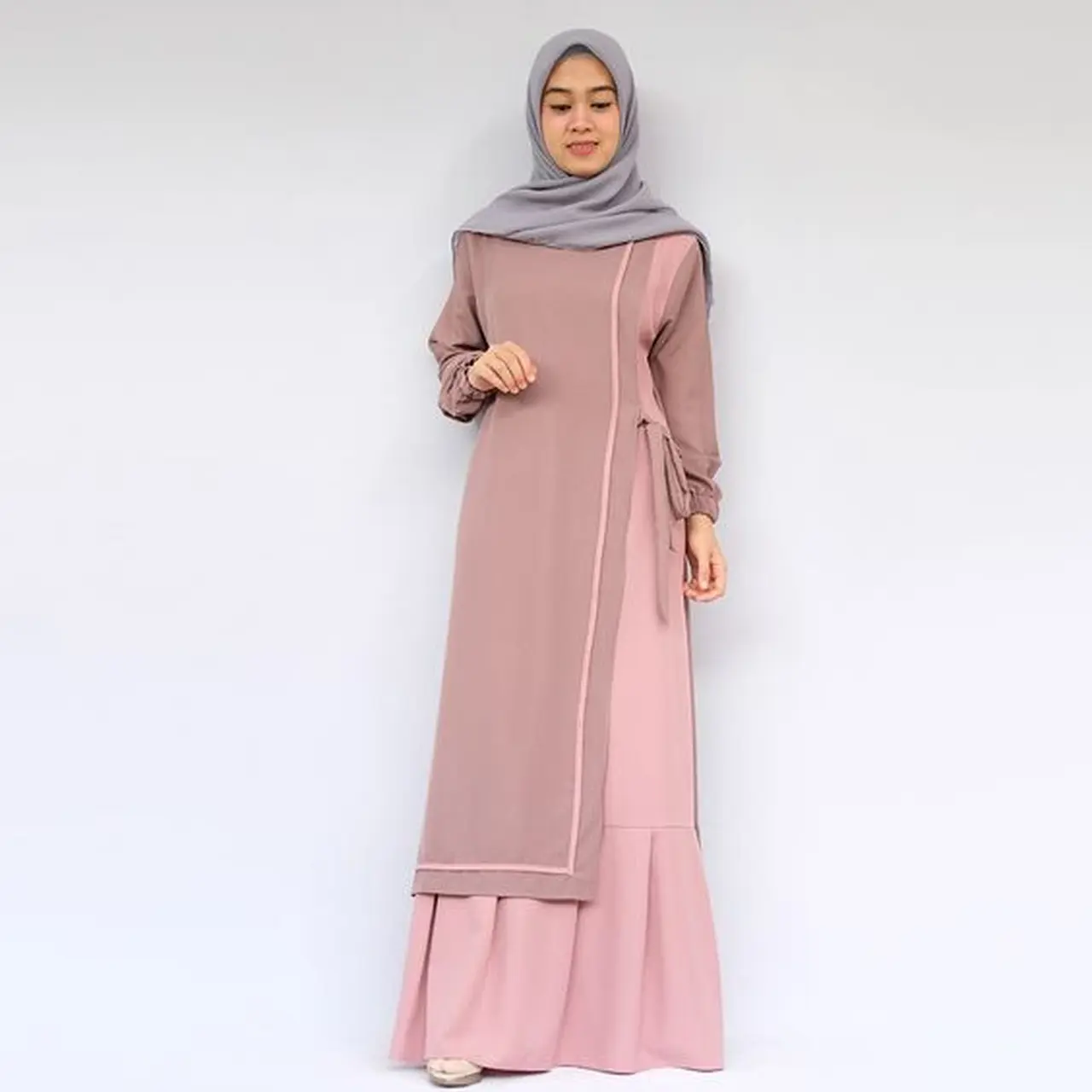 Model Gamis Syari yang Paling Populer, Tetap Modis Meski Tertutup - Hot ...