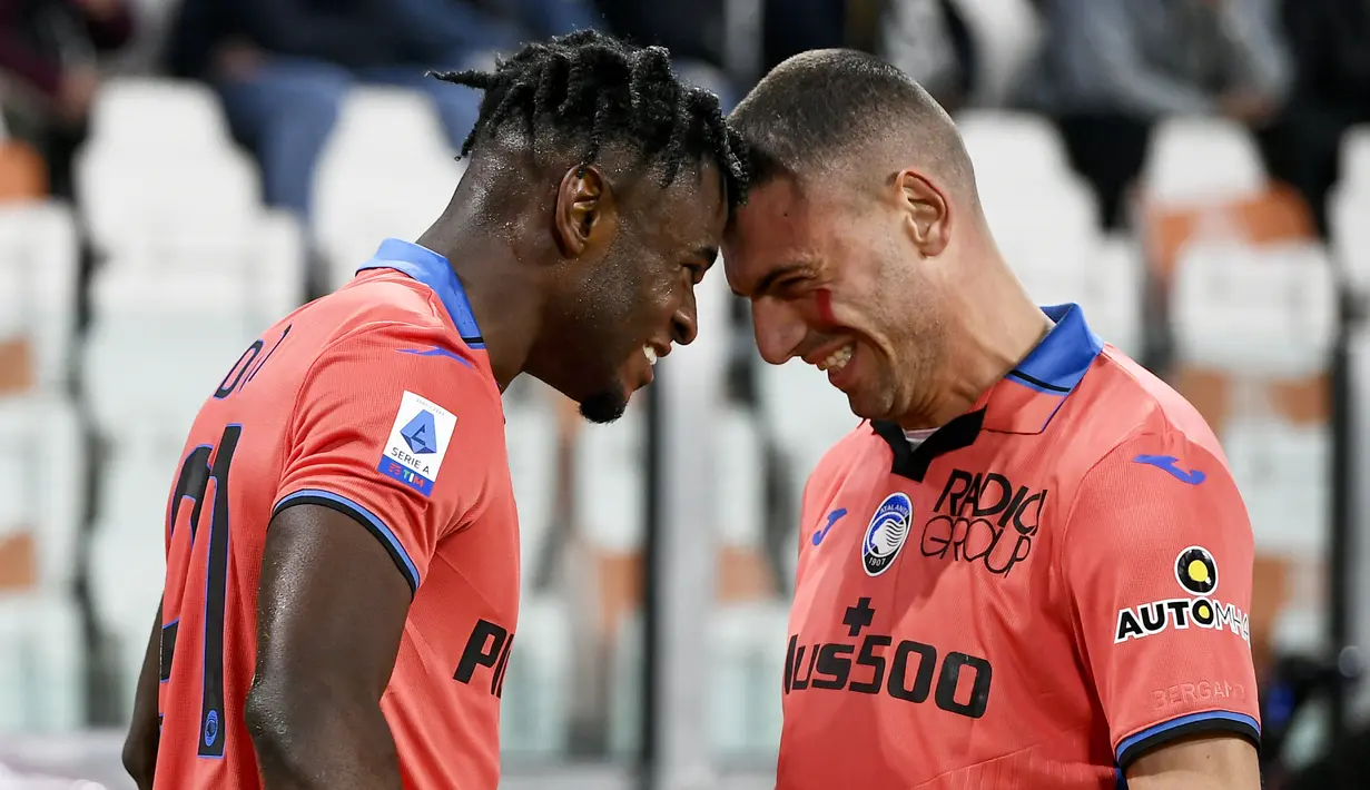 FOTO: Juventus Dihajar Atalanta di Kandang Sendiri - Foto Liputan6.com