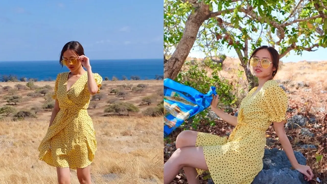 6 Potret Ratih Pradnyaswari, Selebgram Cantik Kekasih Adera Ega - Hot Liputan6.com