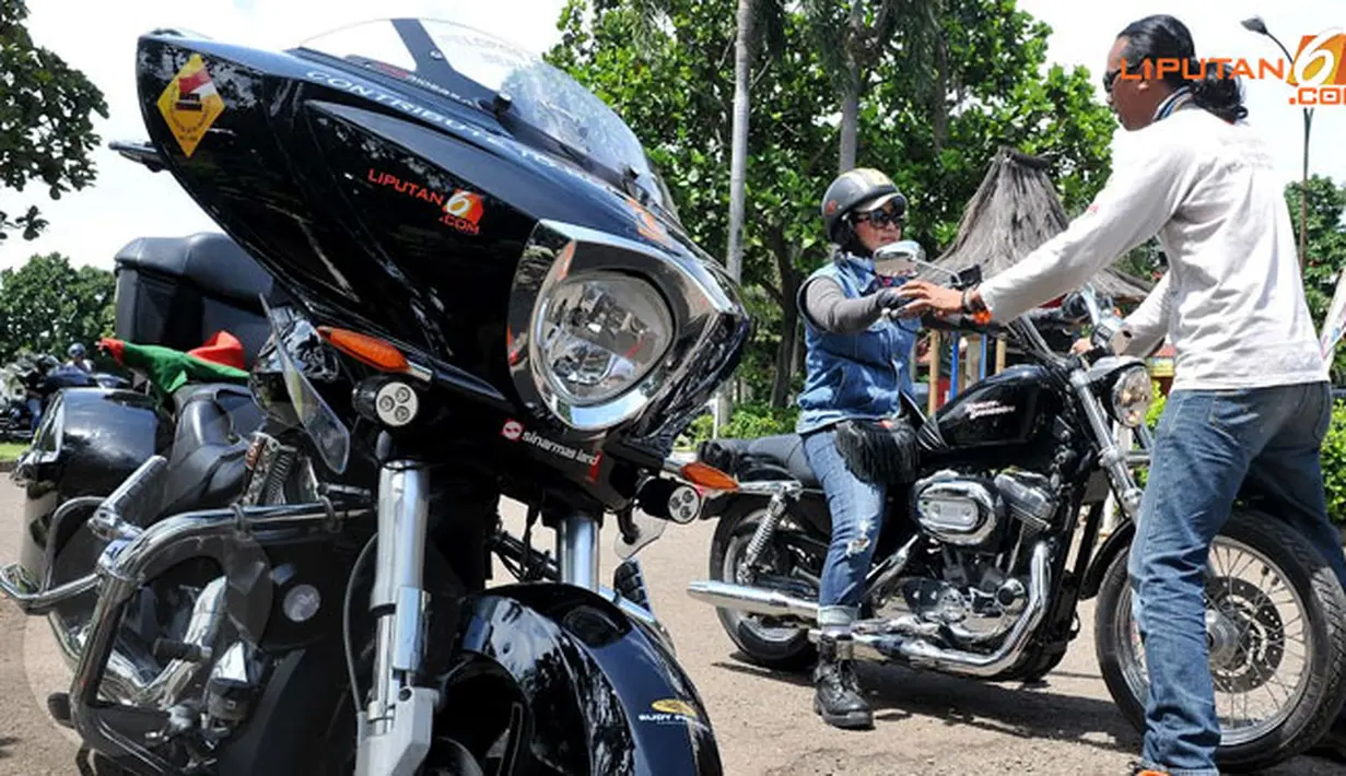 [FOTO] Tips Aman Mengendarai Motor Gede - Foto Liputan6.com