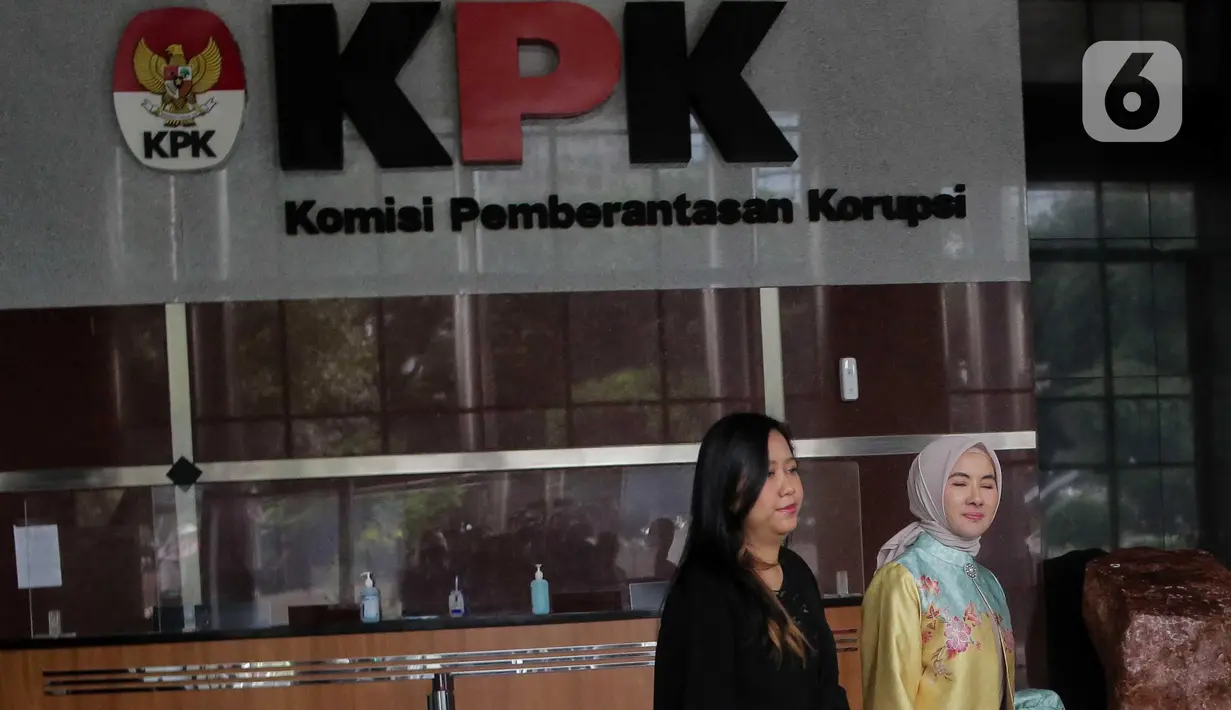 Usai Diperiksa KPK, Mantan Dirut Pertamina Nicke Widyawati Bungkam - Foto Liputan6.com