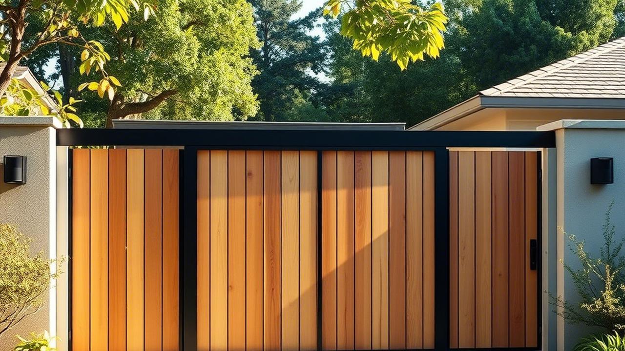 10 Model Pintu Pagar Minimalis Terbaru 2025, Percantik Fasad Rumah ...