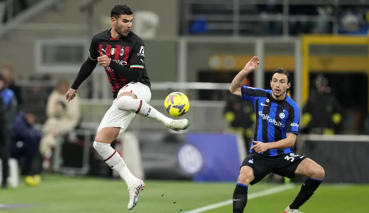 Berkat Sundulan Lautaro Martinez Inter Milan Pecundangi Ac Milan Dan