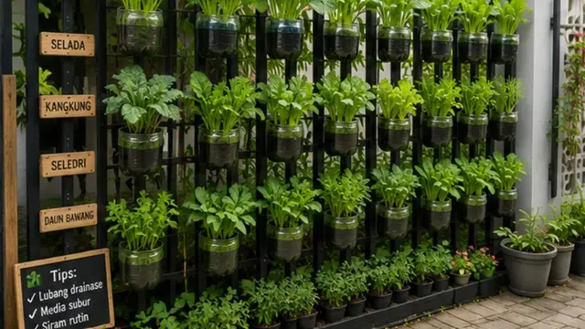 7 Cara Mengubah Area Pagar Menjadi Taman Sayur Mini yang Cantik dan ...