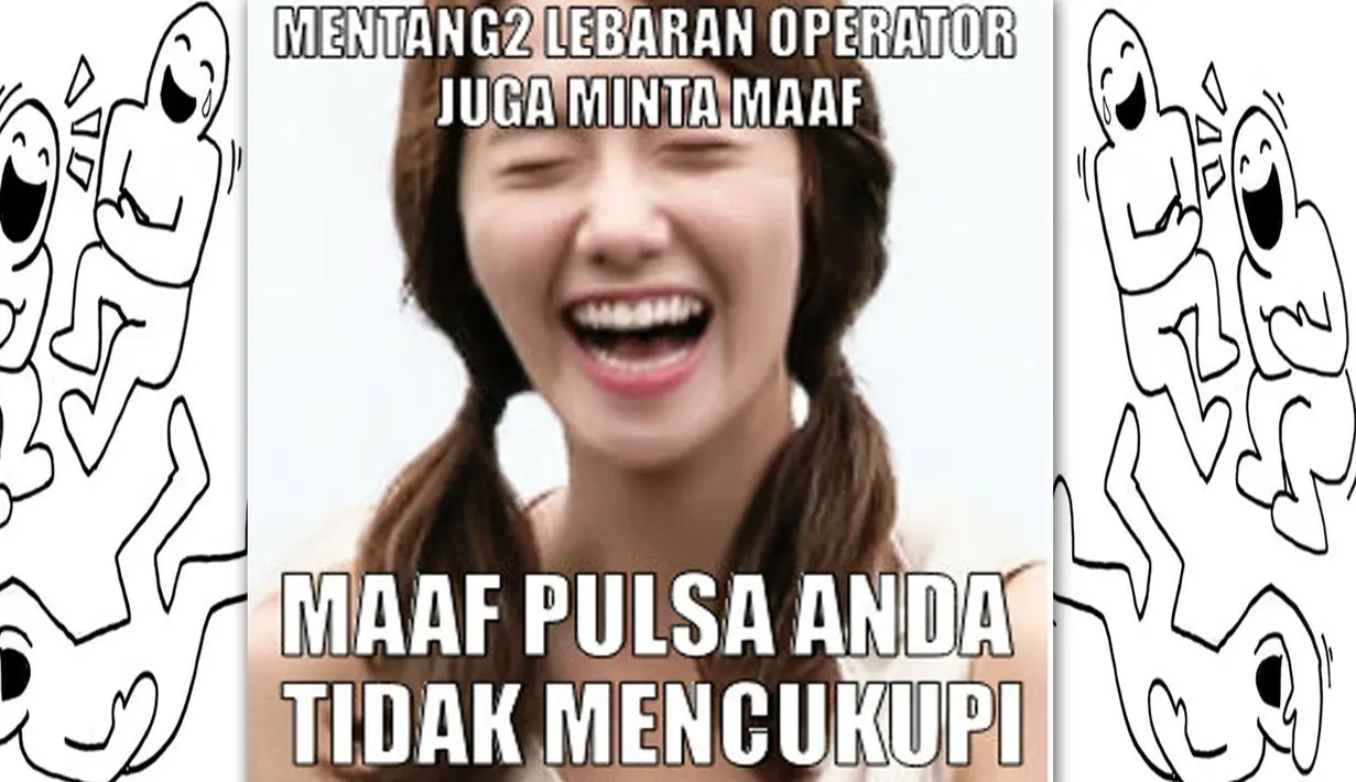 Meme Gokil Seputar Lebaran - Foto Liputan6.com