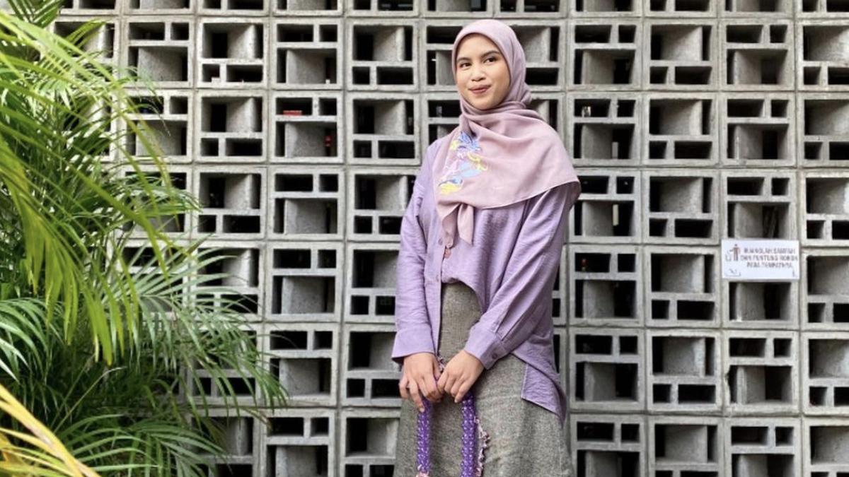 6 Inspirasi Gaya Modestwear Bertumpuk ala Nesya Nabila, Istri Ben ...