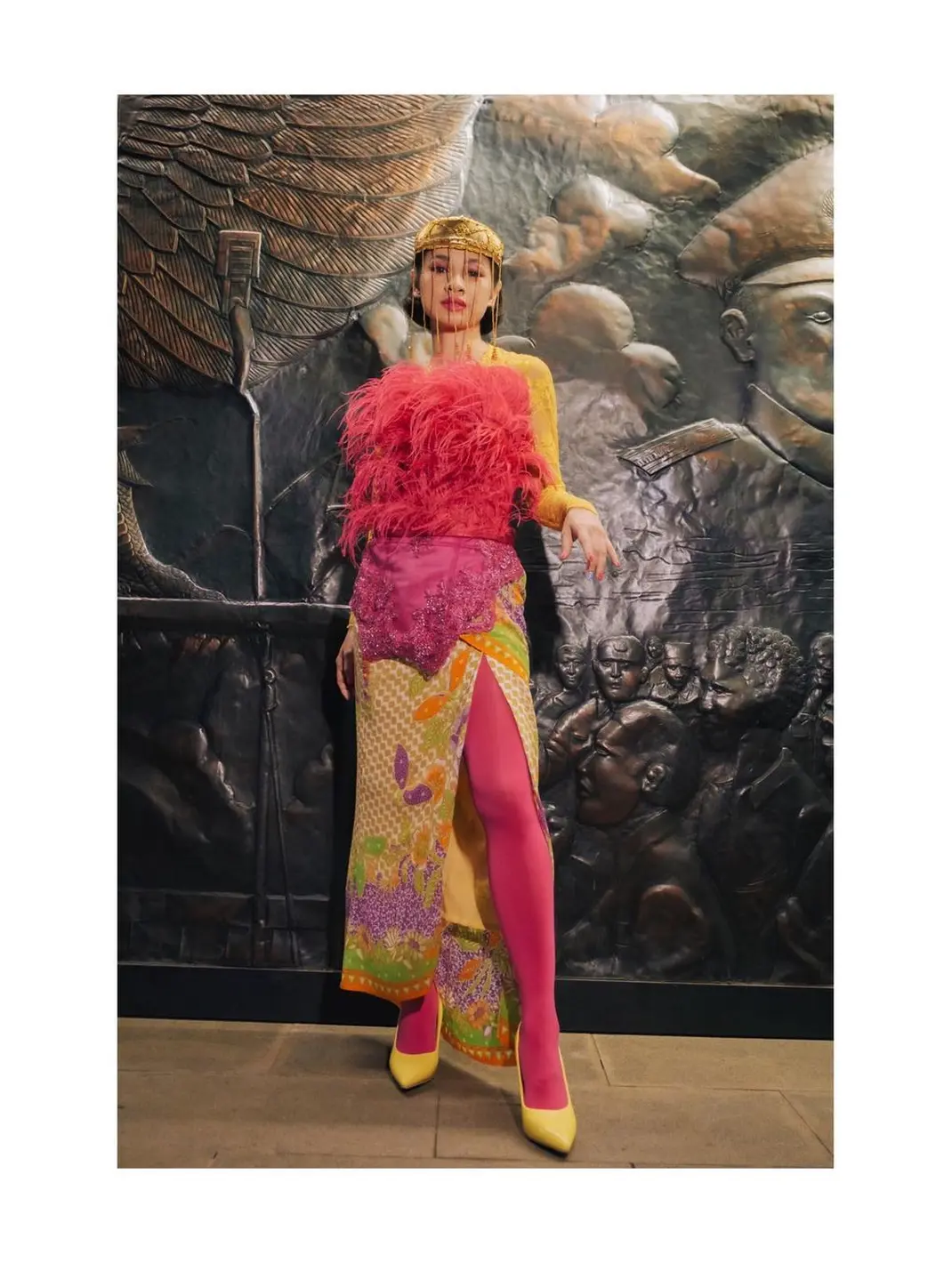 Potret Memesona Andien Aisyah, Berpenampilan Ala Ondel-Ondel - Foto ...
