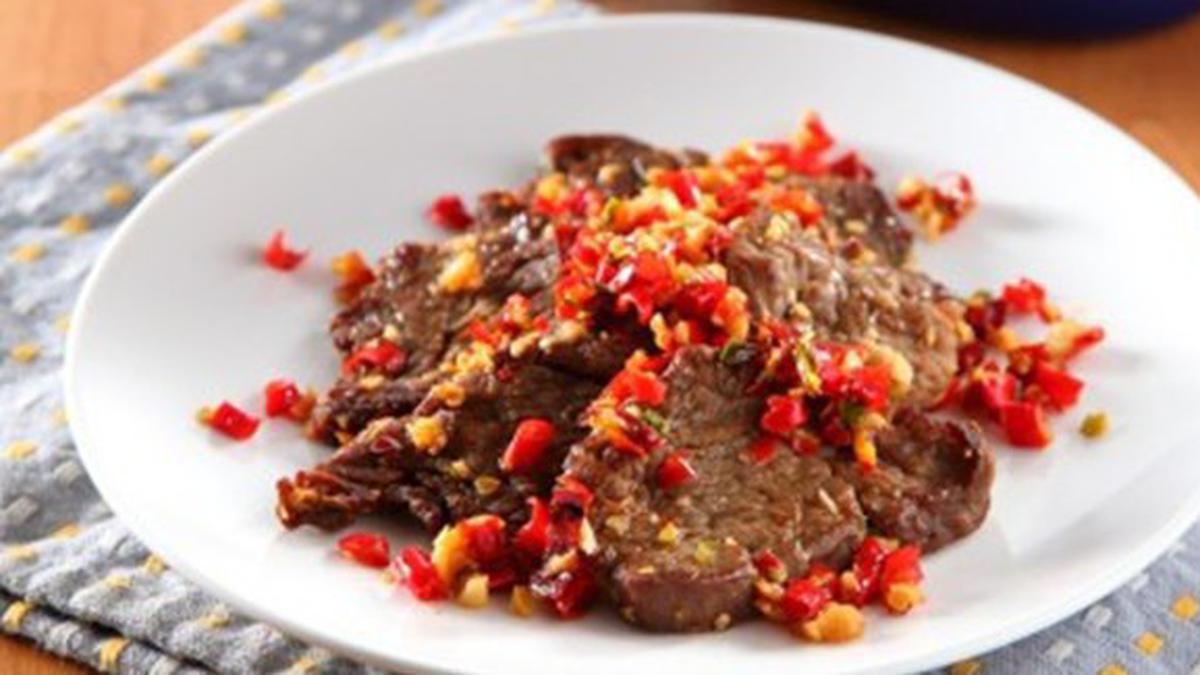 Resep Daging Goreng Tabur Cabe - Lifestyle Fimela.com
