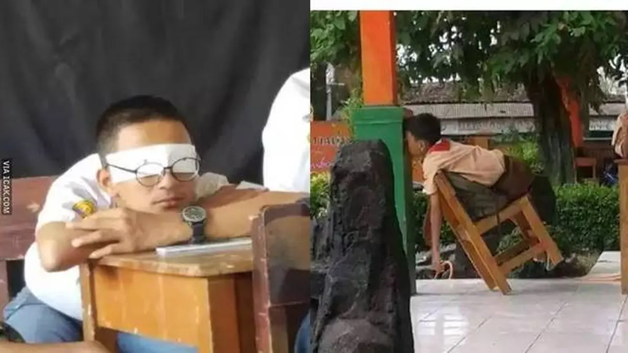 8 Potret Absurd Siswa Lelah Belajar di Sekolah Ini Bikin Geleng Kepala ...