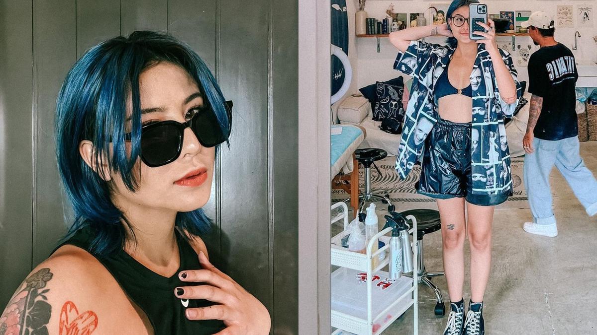 7 Potret Awkarin Bikin Tato Besar di Paha, Gambarnya Jadi Sorotan