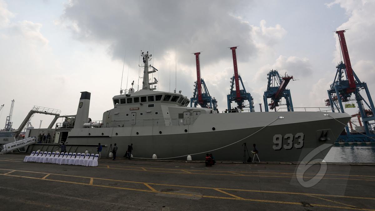 KRI Rigel 933, Kapal Survei TNI AL Tercanggih Se-Asia - News Liputan6.com